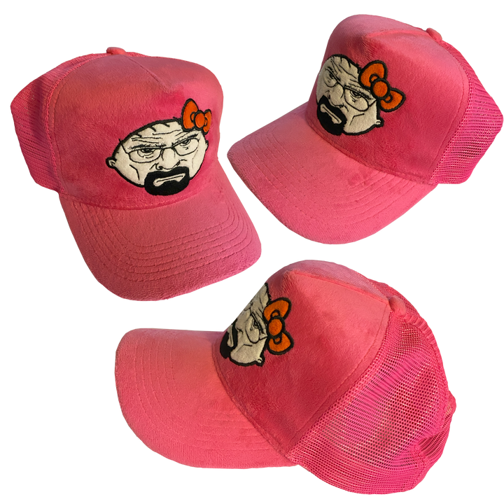 Hello Waltuh Pink Trucker Cap – 69hats
